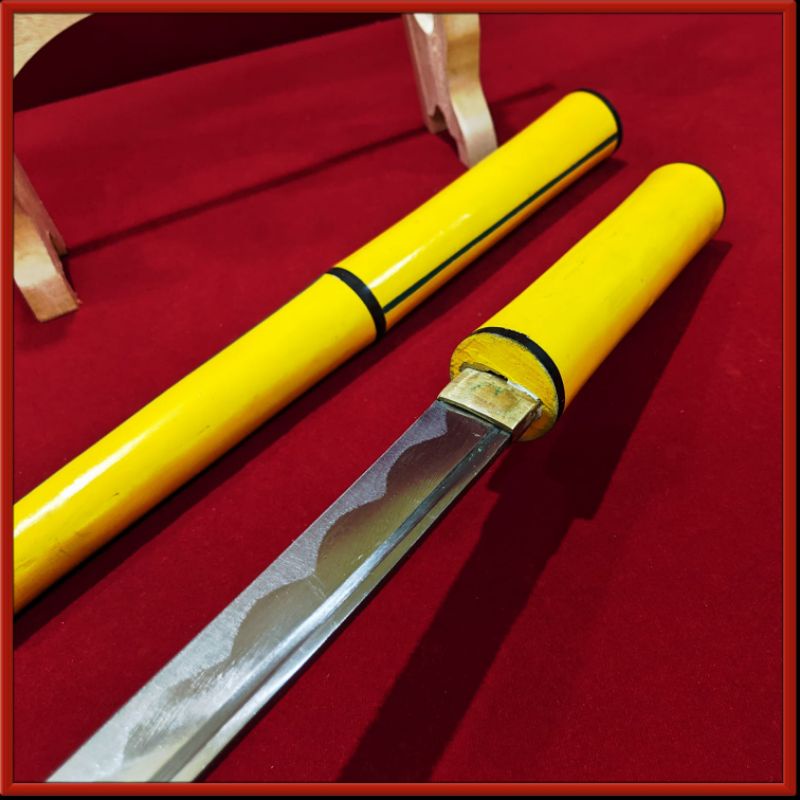 Jual Pisau tantoo bambu ornament pdang bambu haur kuning & awi hijau ...