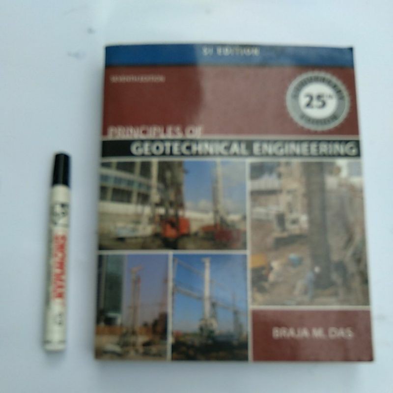 Jual Buku Principles of Geotechnical Engineering Braja M Das Indonesia ... Jual Buku Principles of Geotechnical Engineering Braja M Das Indonesia ...