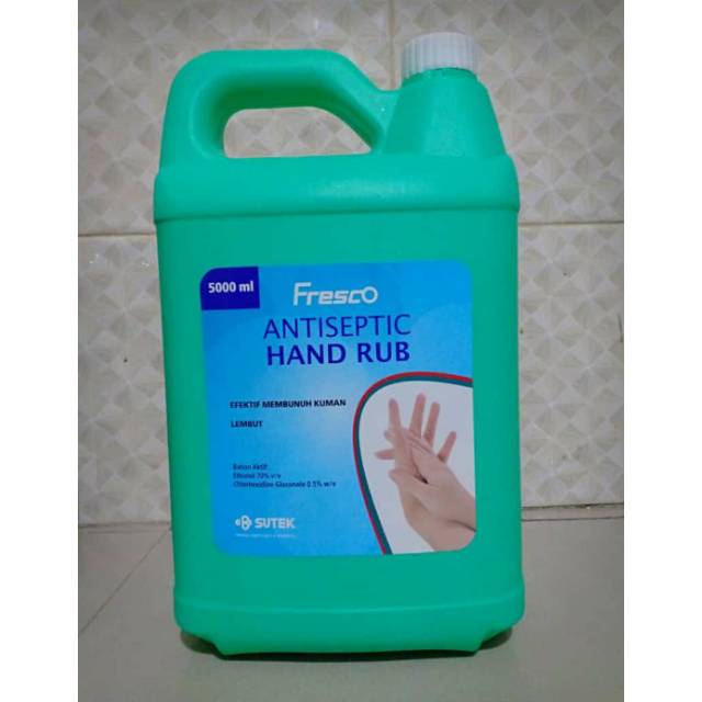Jual Antiseptic Hand Rub Fresco 5000mL / 5L | Shopee Indonesia