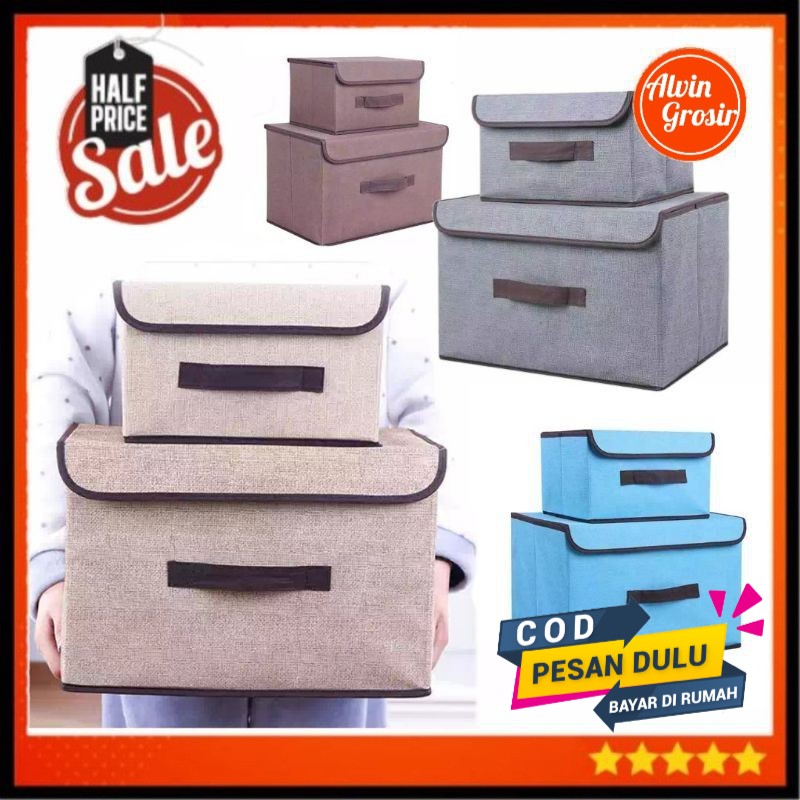 Jual BOX PENYIMPANAN SERBAGUNA /Tempat Mainan Bisa Didudukin Murah ...