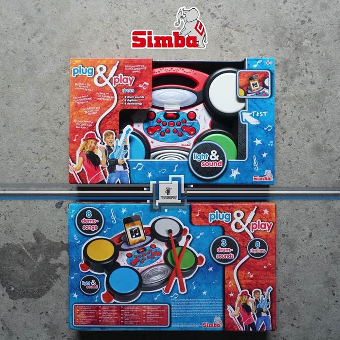Jual Simba Electric DRUM Plug and Play Mainan Drum dari Deutschland ...