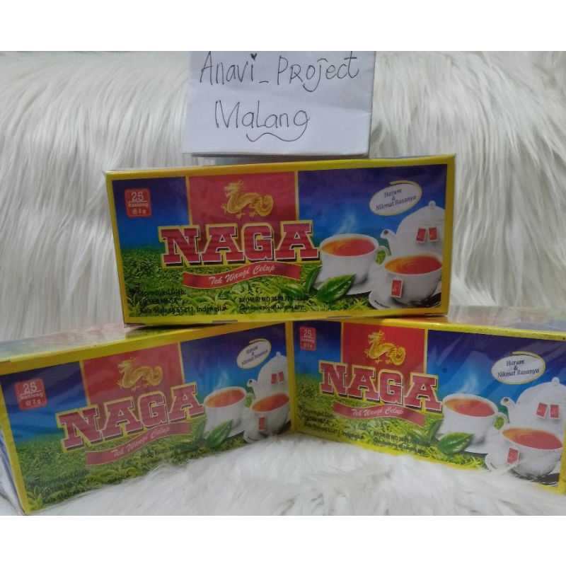 Jual Teh Celup Naga Isi 25 Kantong 2g | Shopee Indonesia