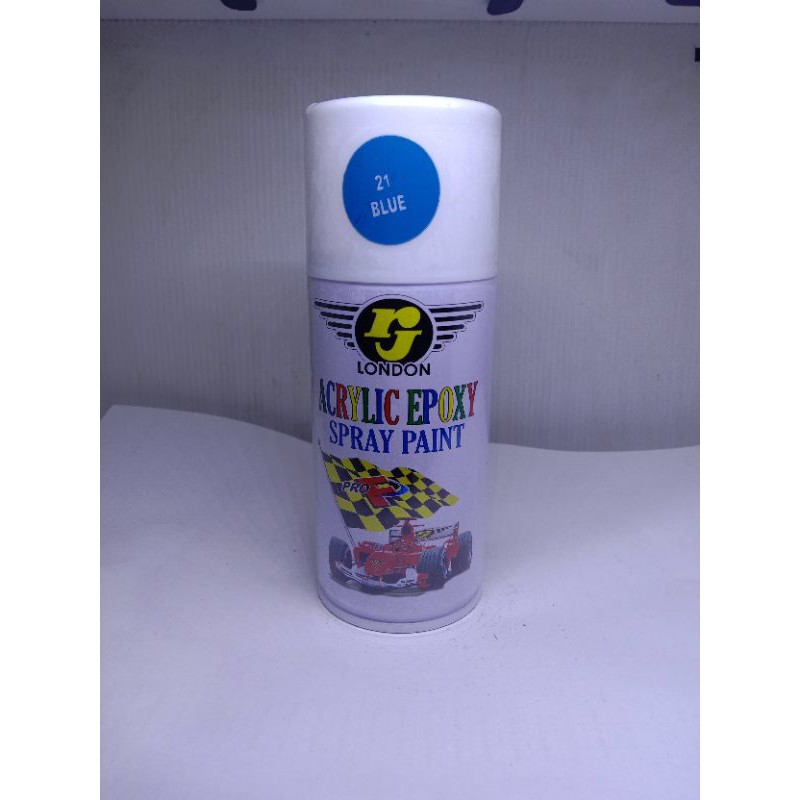 Jual Cat Pylox 100% Original Pilox Semprot RJ London BLUE21/ BIRU 150cc ...