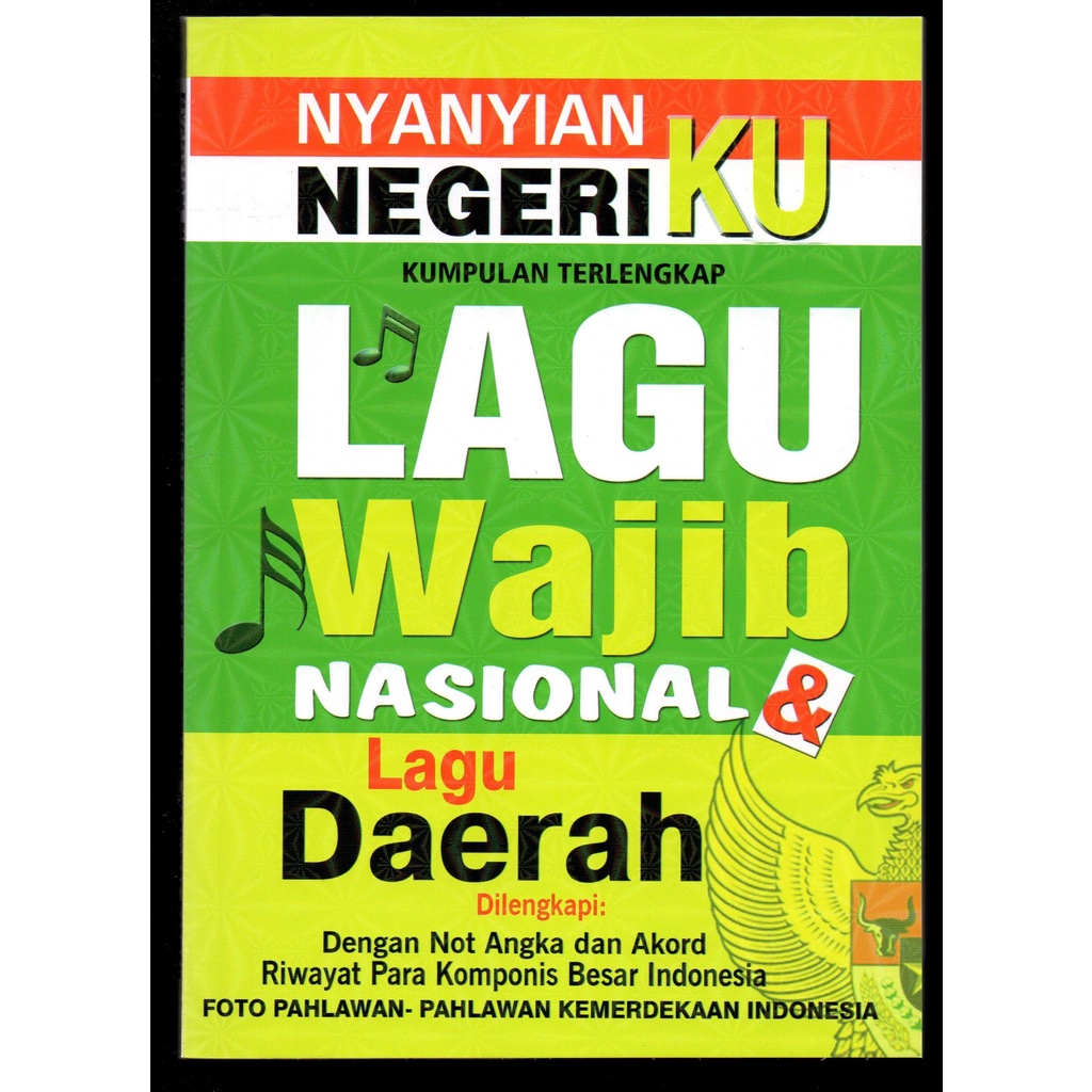 Jual LAGU WAJIB NASIONAL & LAGU DAERAH - NYANYIAN NEGERIKU | Shopee ...
