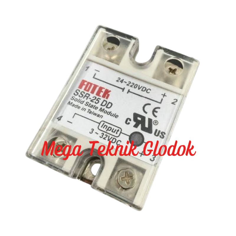 Jual Fotek SSR-25DD SSR 25DD SSR25DD SSR 25 DD SSR25 Relay | Shopee Indonesia