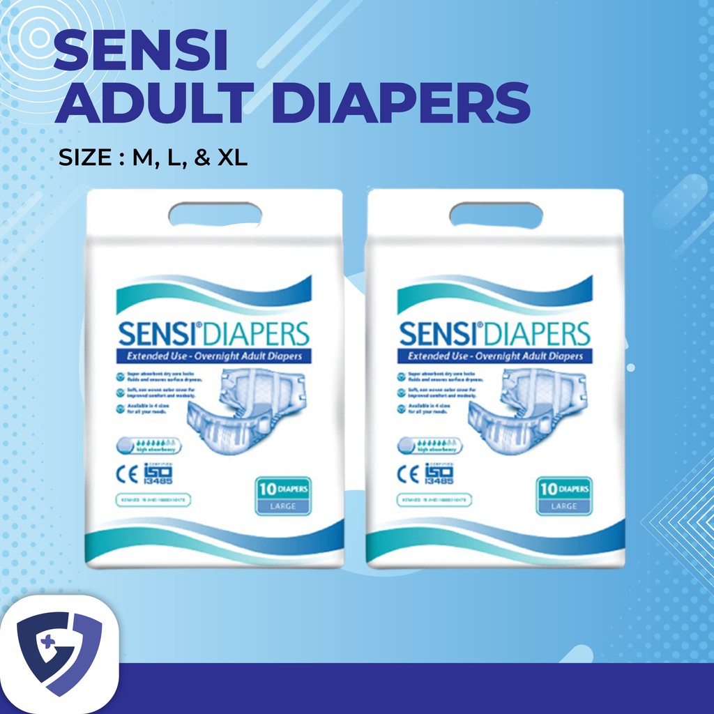 Jual SENSI ADULT DIAPERS / POPOK DEWASA | Shopee Indonesia