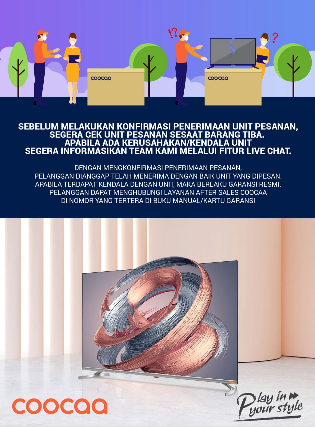 Toko Online Coocaa Official Store | Shopee Indonesia