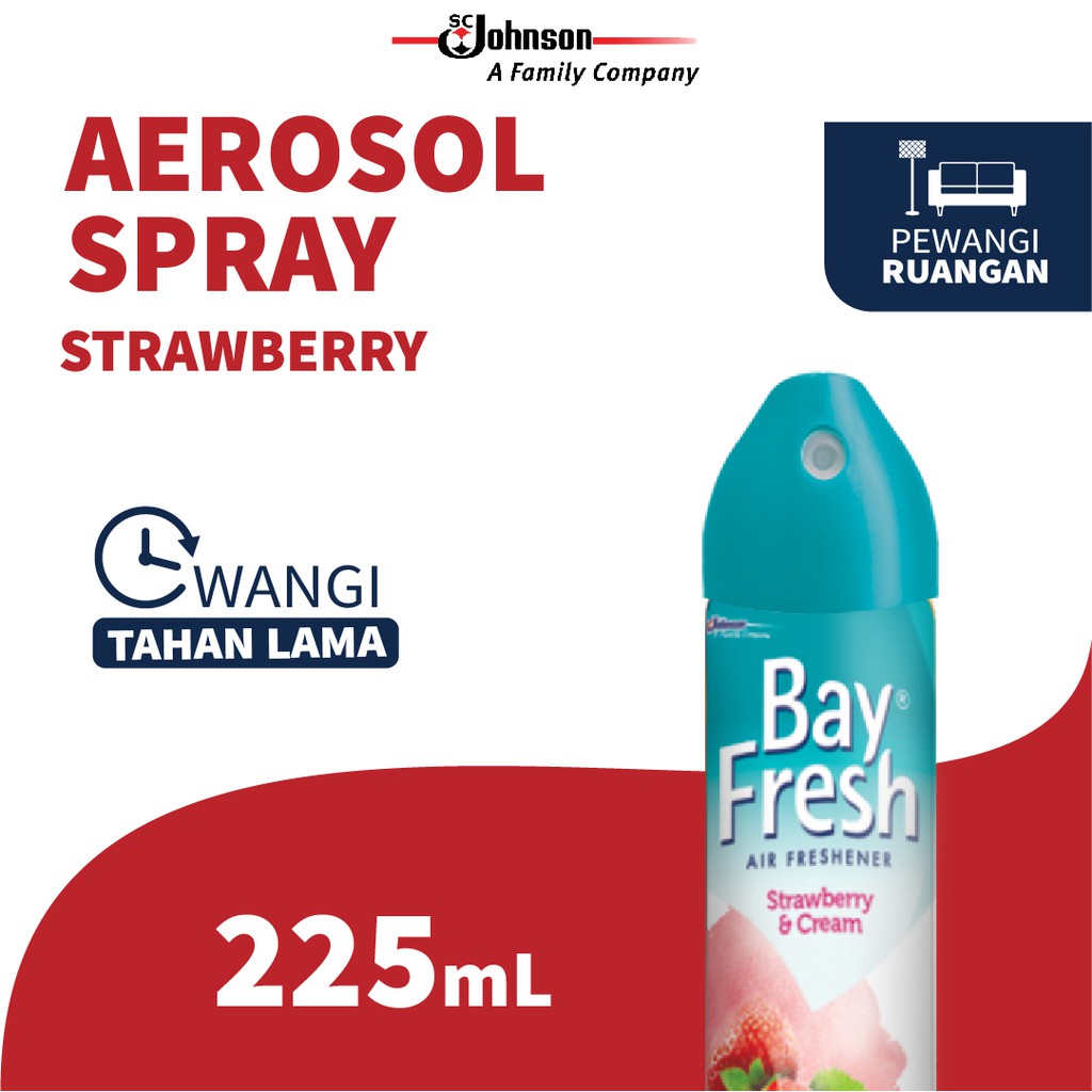 Bayfresh Air Freshener Rose 225ml Bay Fresh | pgmall