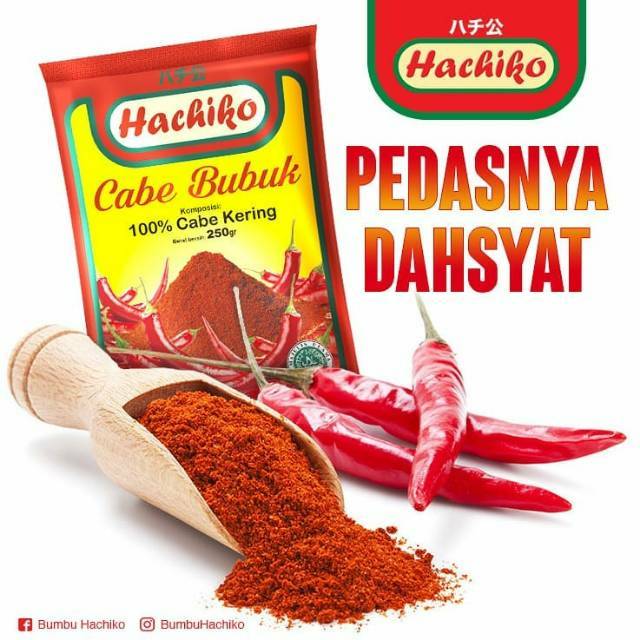 Cabe Bubuk (Chili Powder) Hachiko 250gr | Shopee Indonesia