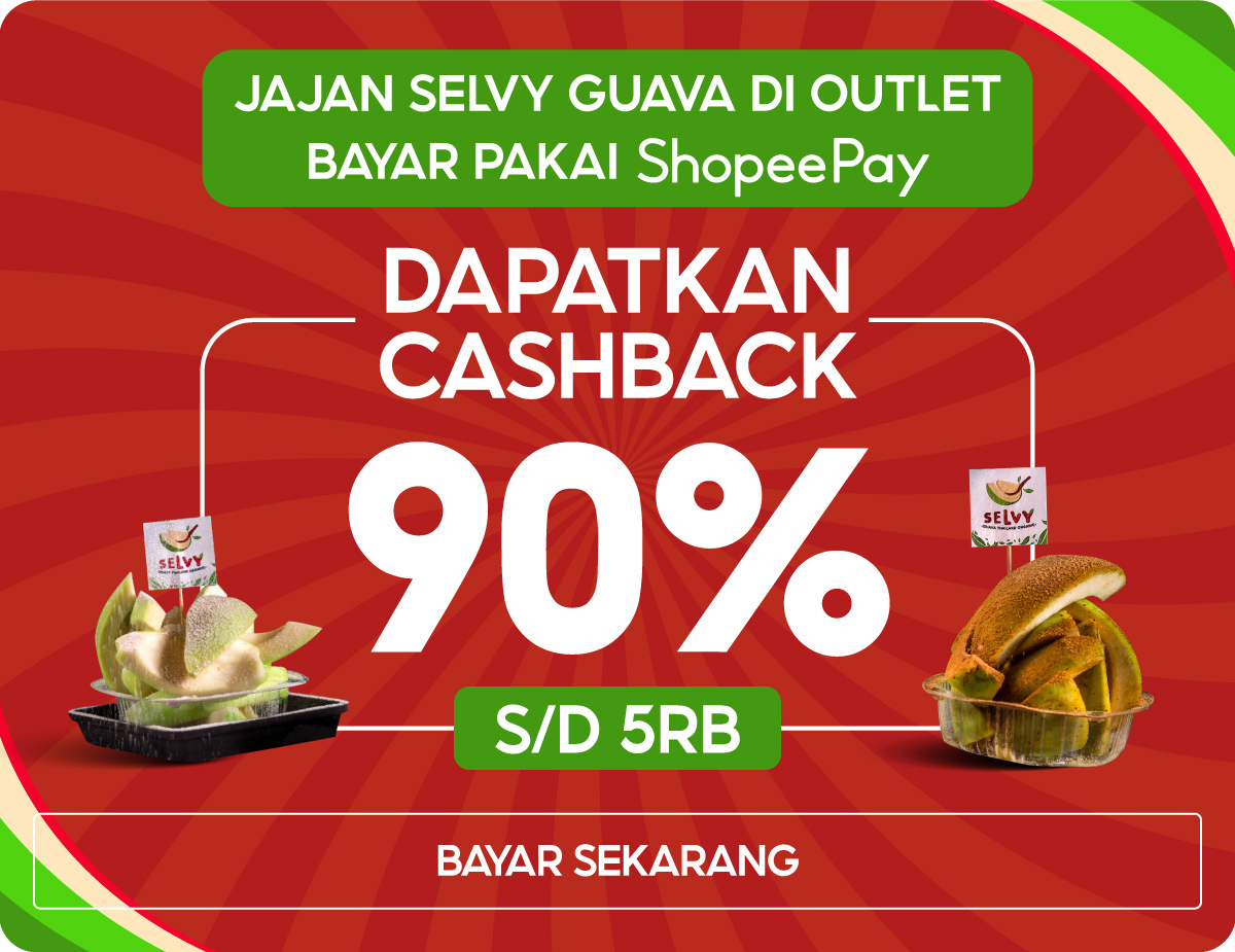 ShopeePay Merchant Day - Selvy Guava | 7 - 9 Okt