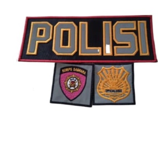 Jual logo bordir,logo linmas,logo polisi,logo dishub | Shopee Indonesia