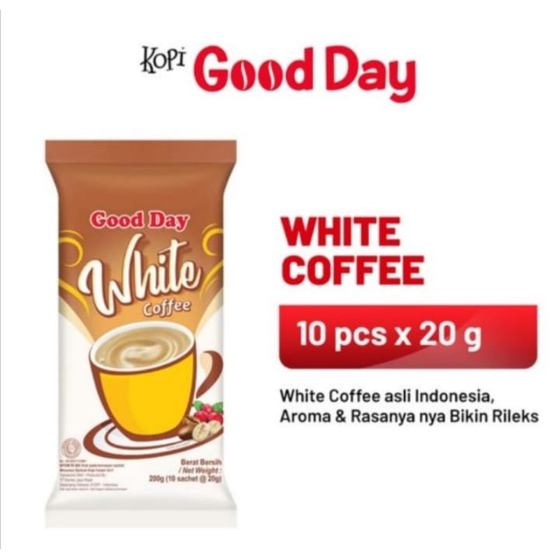 Jual Kopi Good Day White Coffee 10 Sachet | Shopee Indonesia