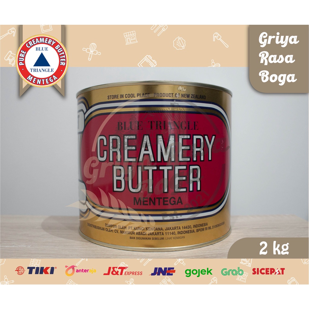 Jual Blue Triangle butter 2 kg | Shopee Indonesia