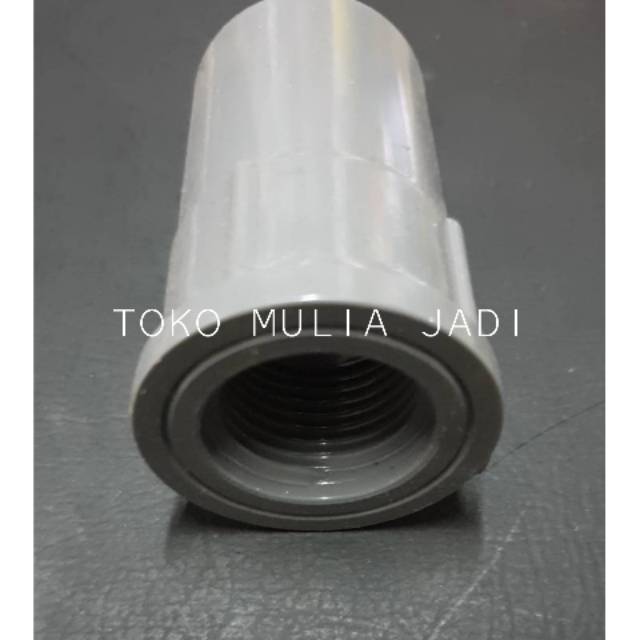 Jual Socket drat dalam Rucika AW 1/2" / 3/4" / 1" pvc sok sock kran ...