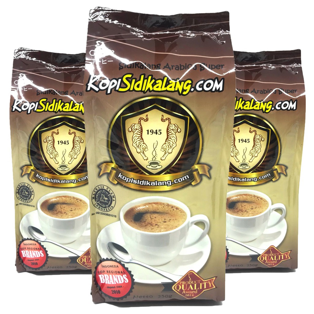 AWI KOPI SIDIKALANG ARABICA SUPER 250gr Bubuk | Coffee | Powder | Kopi ...