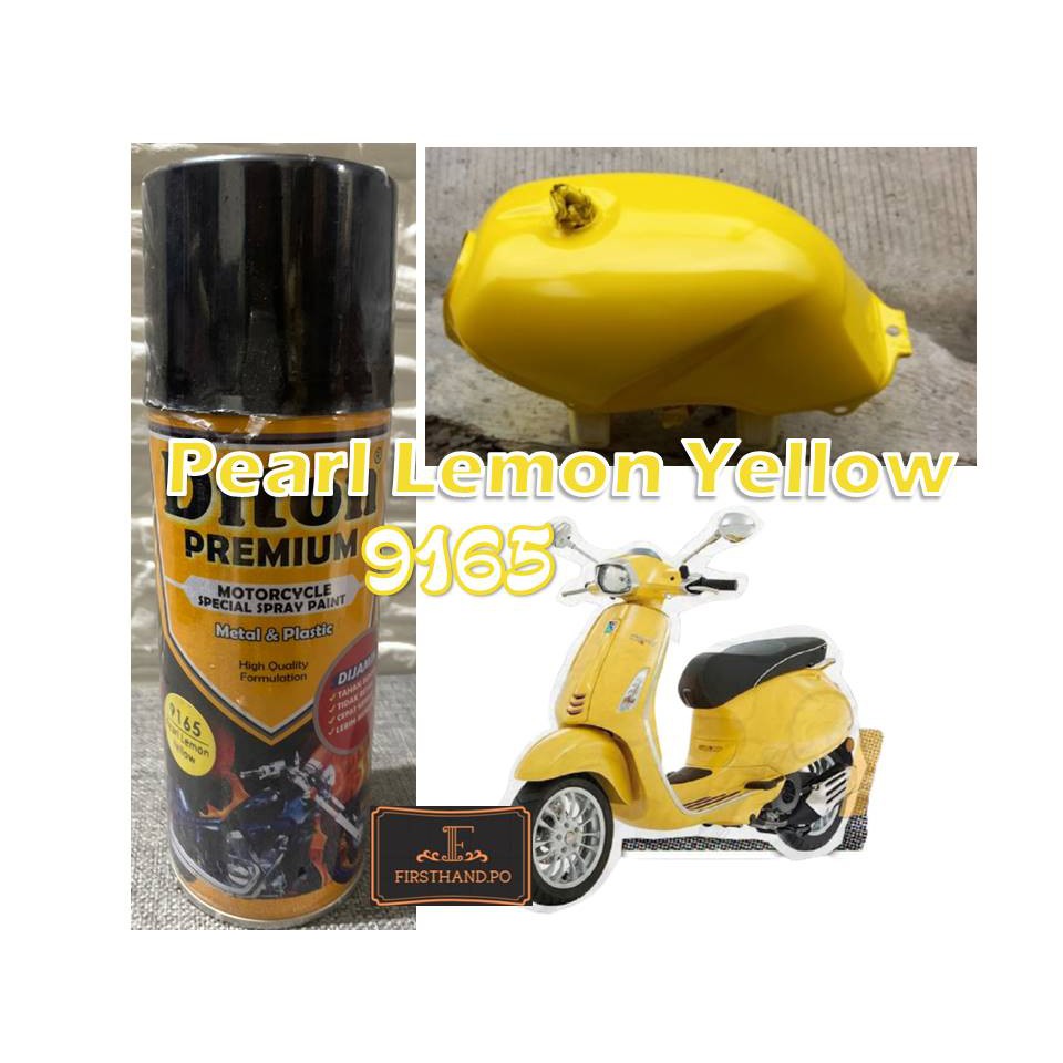Jual Cat Pilox Diton Premium 9165 Pearl Lemon Yellow Kuning Lemon ...