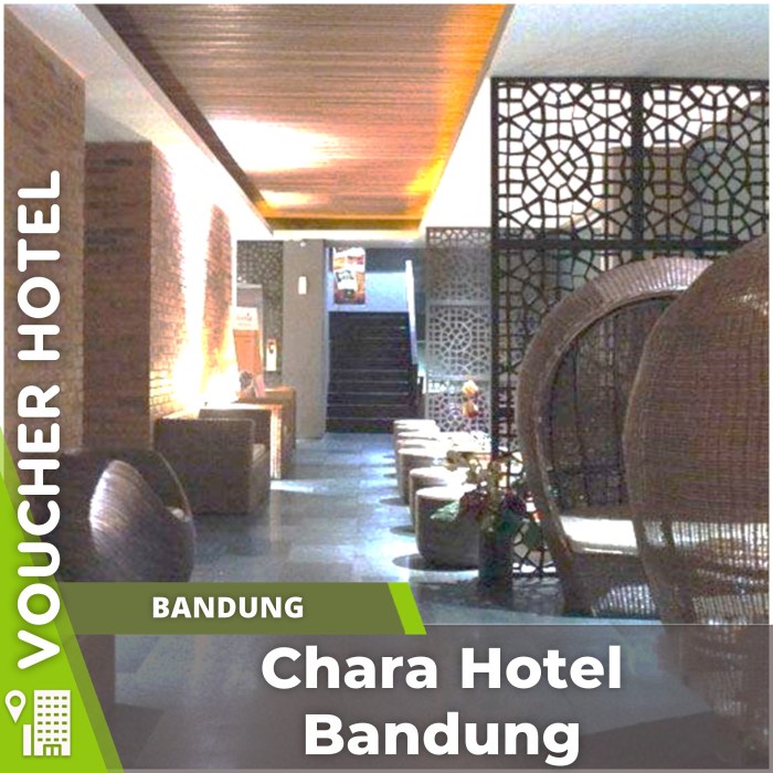 Jual Voucher Hotel Chara Hotel Bandung Indonesia | Shopee Indonesia