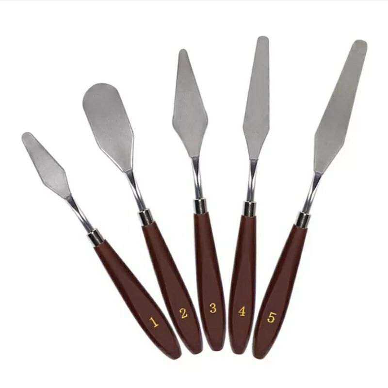 Jual Spatula Lukis Kue Pisau Palet Painting Knife Dekorasi Cake Palette ...