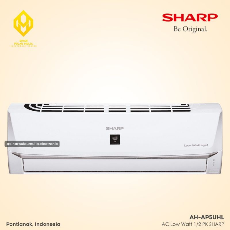 Jual Sharp AC Split Low Watt Sayonara Panas J60 Series 1/2pk [R32 Plasmacluster Ion HD 7.000 ...