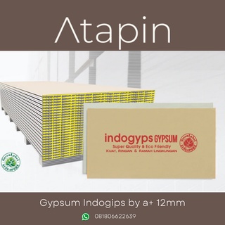 Jual Gypsum Aplus 12mm / Papan Gipsum A+ 12mm by IndoGyps (1,2x2,4mtr ...