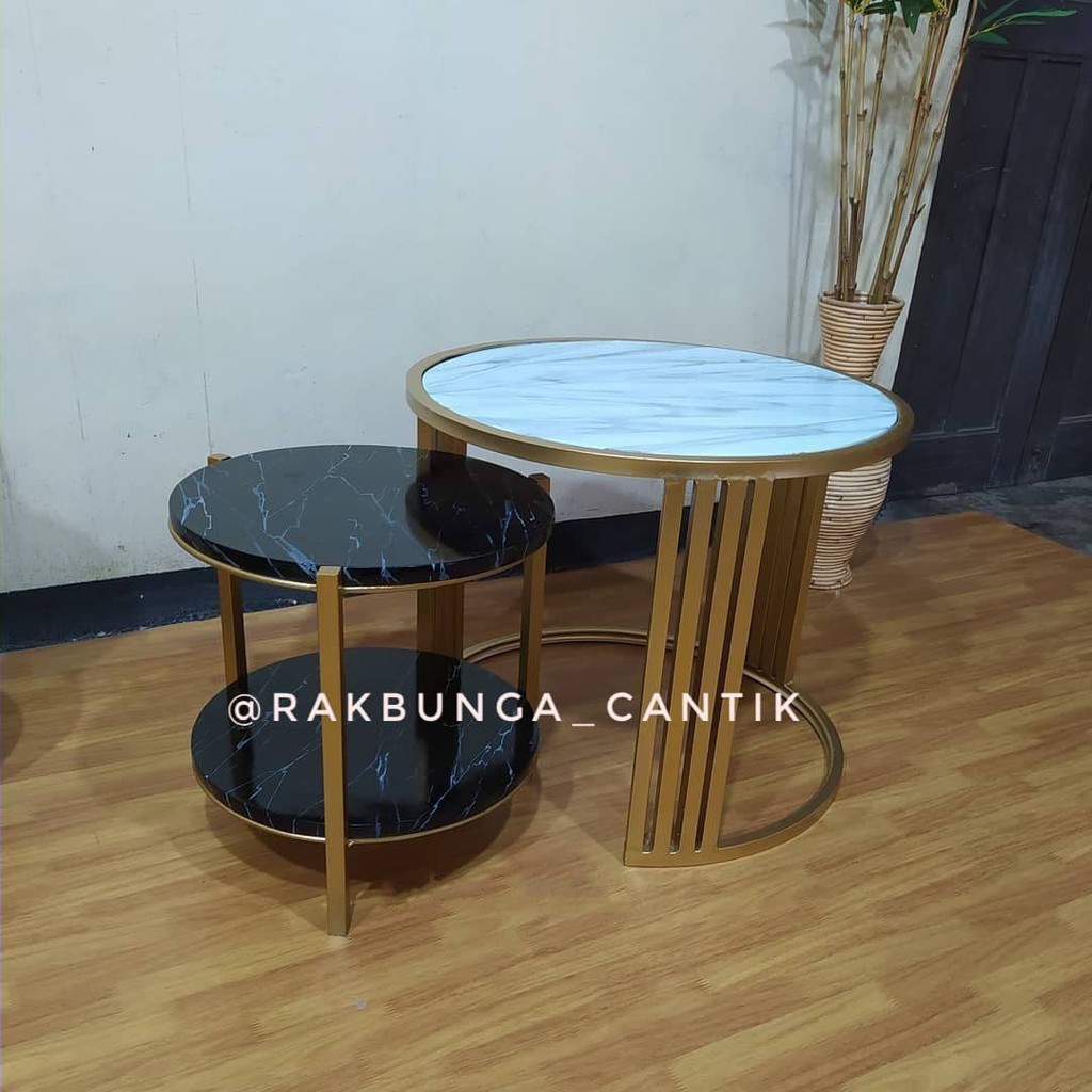 Jual MEJA SET MINIMALIS RUANG TAMU MEJA MARBLE MEJA FURNITURE MEJA KOPI ...