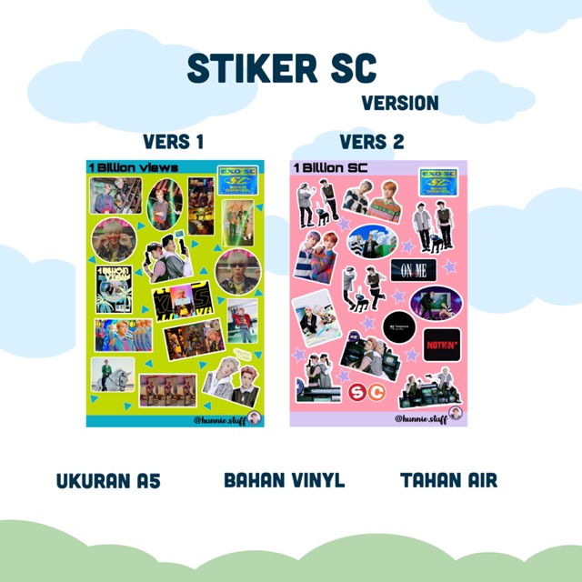 Jual Stiker EXO SC (ready) | Shopee Indonesia