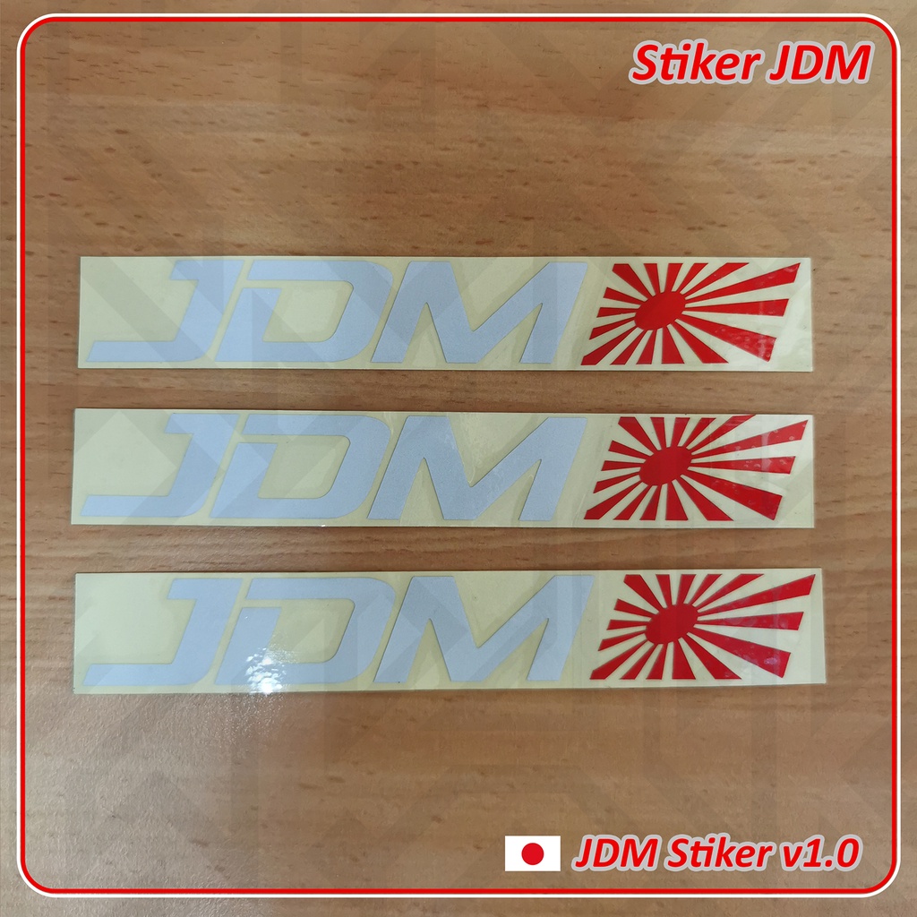 Jual Stiker JDM (Japan Domestic Market) Indonesia|Shopee Indonesia