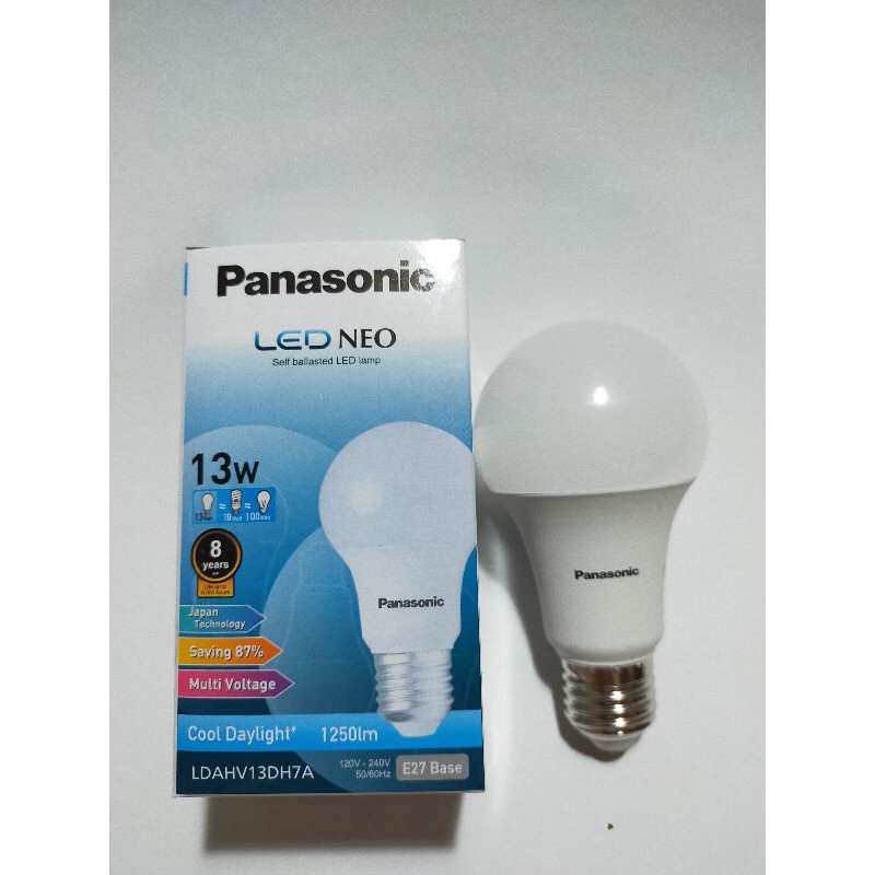 Jual Lampu LED Panasonic 13w 13 watt NEO - Putih | Shopee Indonesia