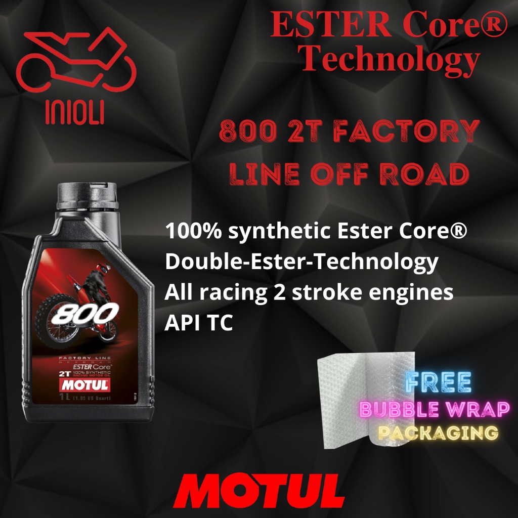 Jual OLI MOTUL 800 2T FACTORY LINE OFF ROAD 1L OLI SAMPING MOTUL IMPORT ...