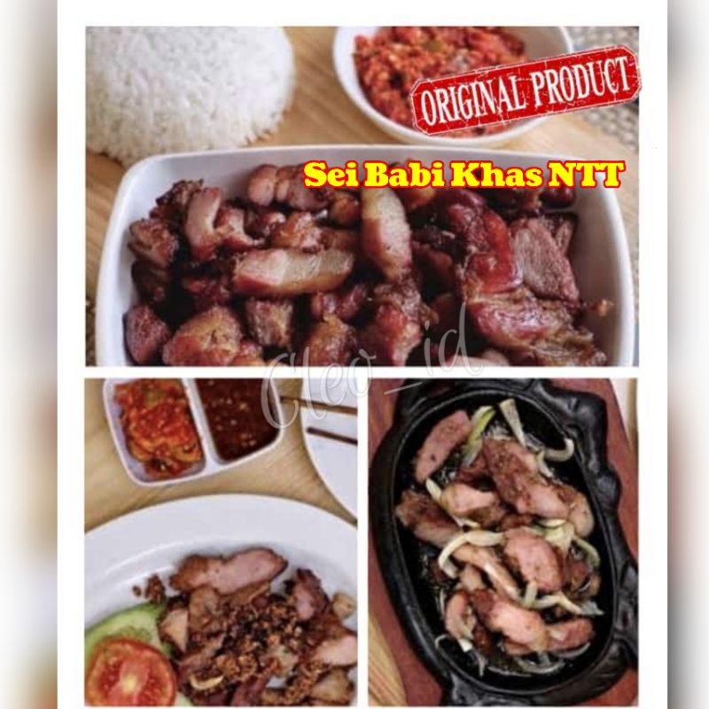 Jual SEI BABI DAN SAMCAM ASAP ASLI KHAS NTT | Shopee Indonesia