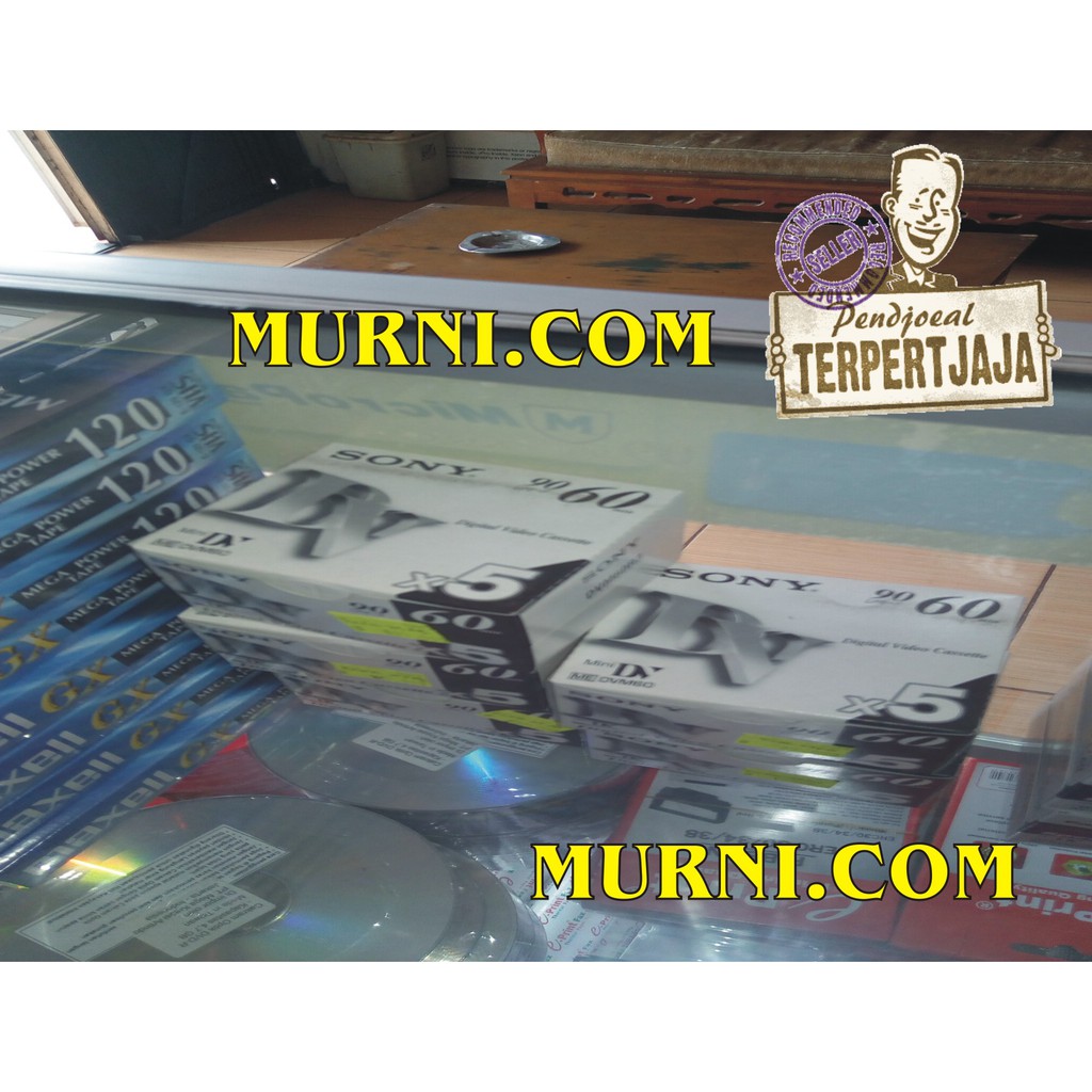 Jual kaset mini dv sony ( harga 1 PAK ISI 5 ) | Shopee Indonesia