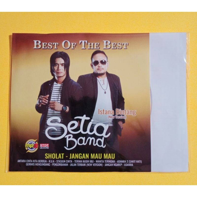 Jual Kaset Musik Mp3 Audio Lagu Pop SETIA BAND The best album ...