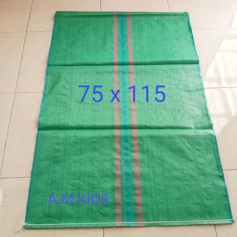 Jual Karung plastik uk, 75 x 115 [baru] , karung besar, sak bagor ...