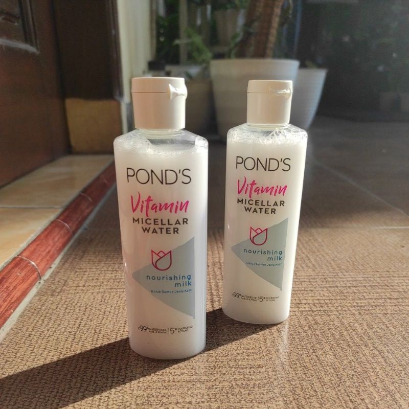 Jual Ponds Nourishing Milk Vitamin Micellar Water 100 ml | Shopee Indonesia