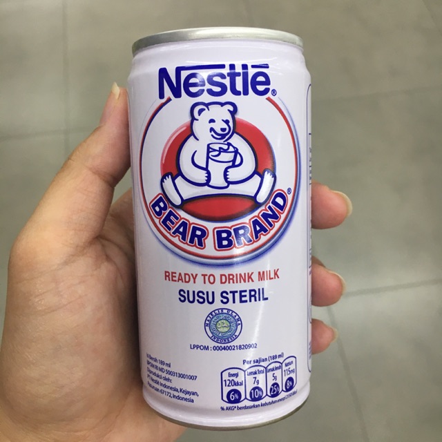 Susu beruang bear brand Nestle 189ml (Susu Steril) | Shopee Indonesia