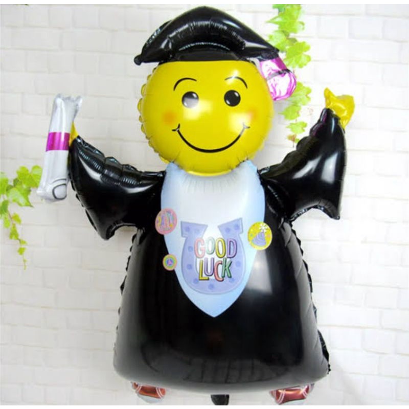 Jual Balon Foil Graduation / Balon Foil Wisuda / Balon Wisuda Full Body ...
