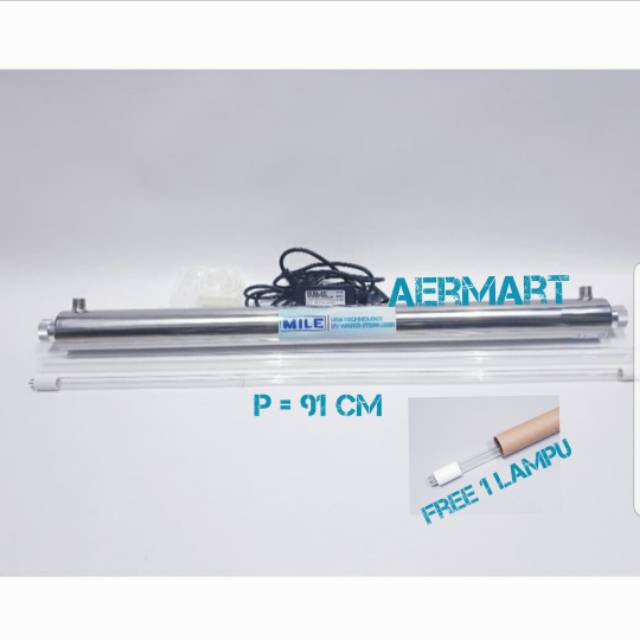 Jual UV 12 GPM - DOUBLE LAMP - Ultraviolet Water Sterilizer | Shopee Indonesia