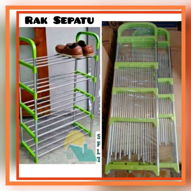 Jual RAK SEPATU 5 SUSUN VANSTAR/ RAK BESI SERBAGUNA | Shopee Indonesia