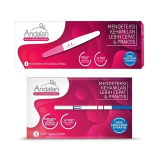 Jual ANDALAN Stik Midstream Test Pack / STRIP / Tes Kehamilan Sekali ...