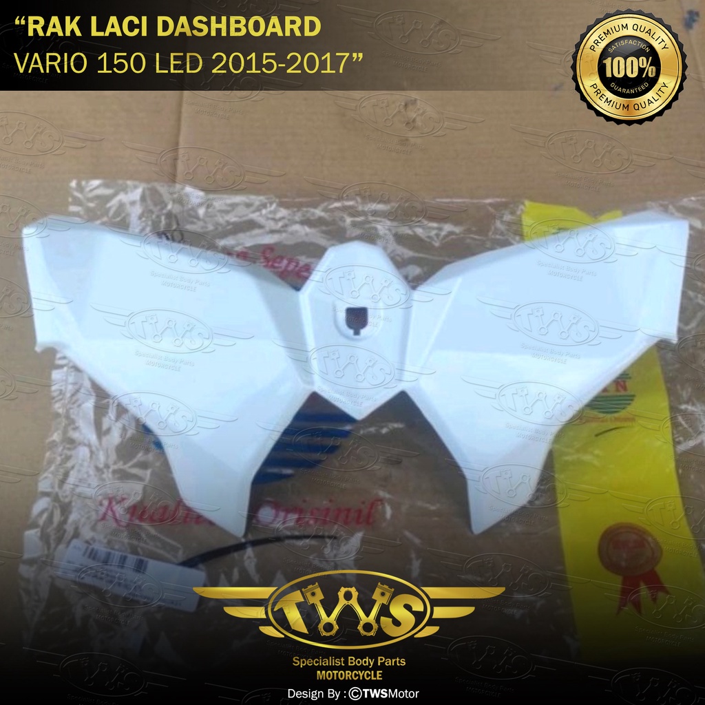 Jual Cover Rak Laci Bagasi Kupu Kupu Dasbor Dashboard Vario 125 150 Led ...