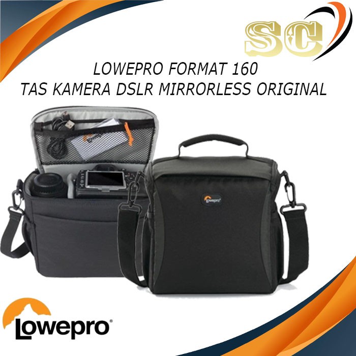 Jual LOWEPRO FORMAT 160 TAS KAMERA DSLR MIRRORLESS ORIGINAL | Shopee Indonesia