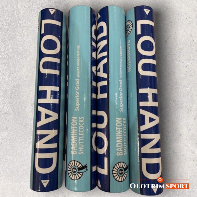 Jual Shuttlecock LOU HAND BLUE SPEED 78 Awet Stabil Berputar LouHand ...