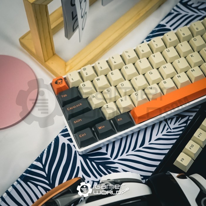 Jual udasudiatishops - Akko Carbon Retro CHERRY Profile 229 Keycaps Set ...