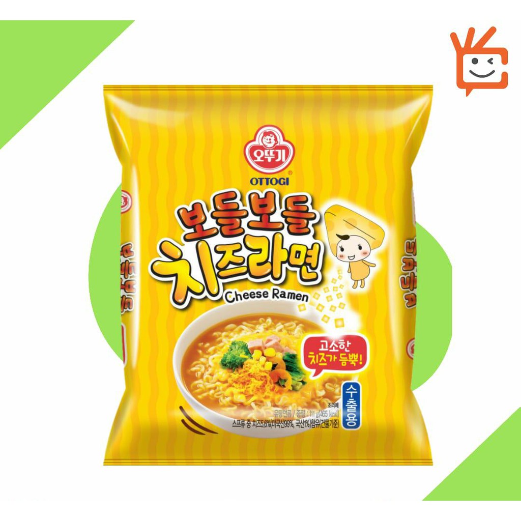 Ottogi Cheese Ramen 111 gr | Shopee Indonesia