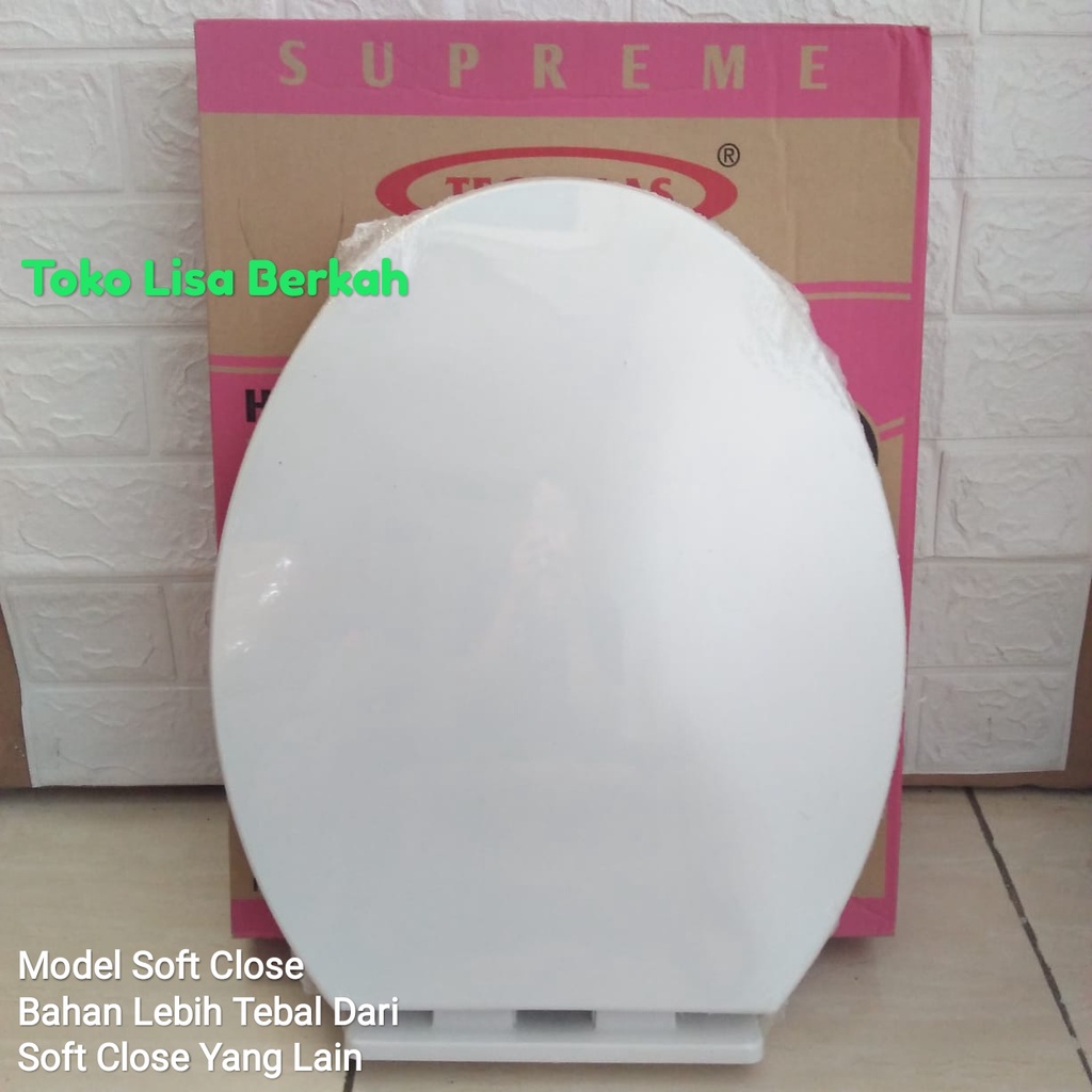 Jual Tutup closet Duduk Soft Close Original Model Toto All Type Tebal ...