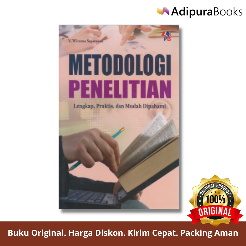 Jual Buku Metodologi Penelitian Metode Penelitian Lengkap Praktis dan ...