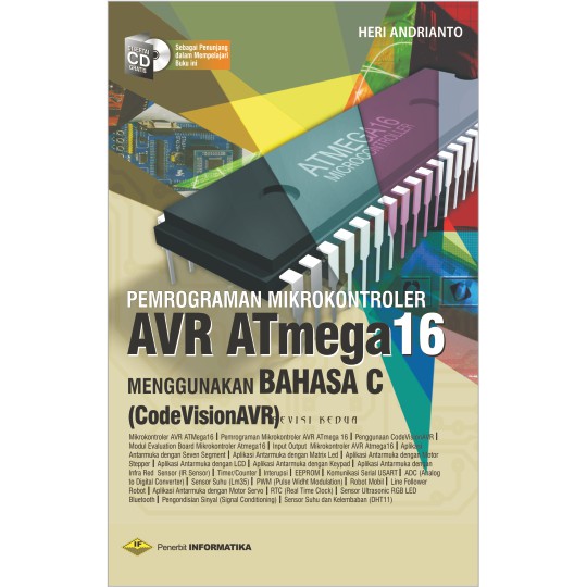 Jual BUKU PEMROGRAMAN MIKROKONTROLER AVR ATMEGA16 MENGGUNAKAN BAHASA C ... Jual BUKU PEMROGRAMAN MIKROKONTROLER AVR ATMEGA16 MENGGUNAKAN BAHASA C ...