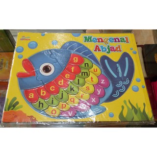 Jual Mainan Puzzle Puzle Pazel Mengenal Abjad belajar Huruf untuk anak ...