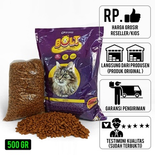 Jual SEMPATI GROSIR Makanan Kucing Bolt Tuna Ikan 500 Gram Catfood 12 ...