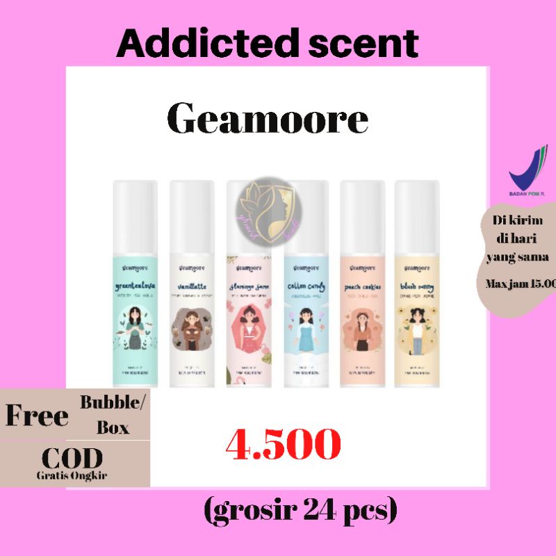 Jual Geamoore addicted parfum 5 ml | Shopee Indonesia